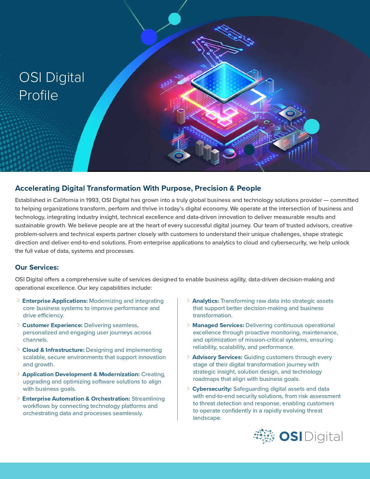 Data Sheet: OSI Digital Profile